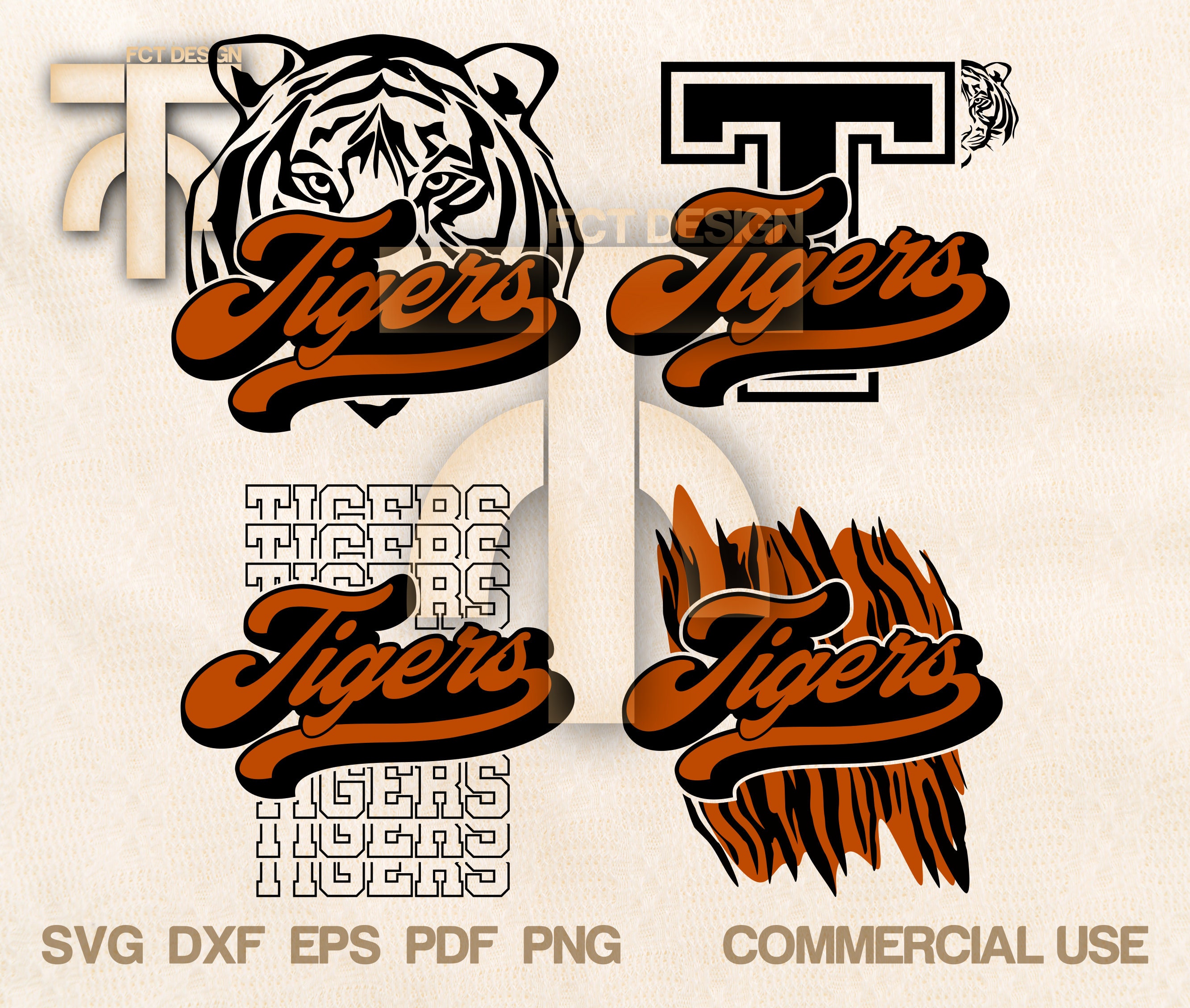 Tigers Svg Tigers Football Svg Tigers Cheer Svg Cheer Svg - Etsy