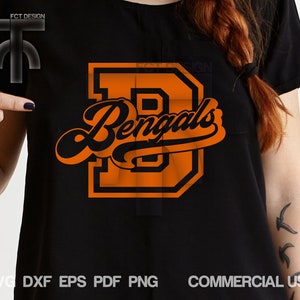 Bengals Svg Cheer Svg Bengals Football Svg Baseball Bengals Svg School ...