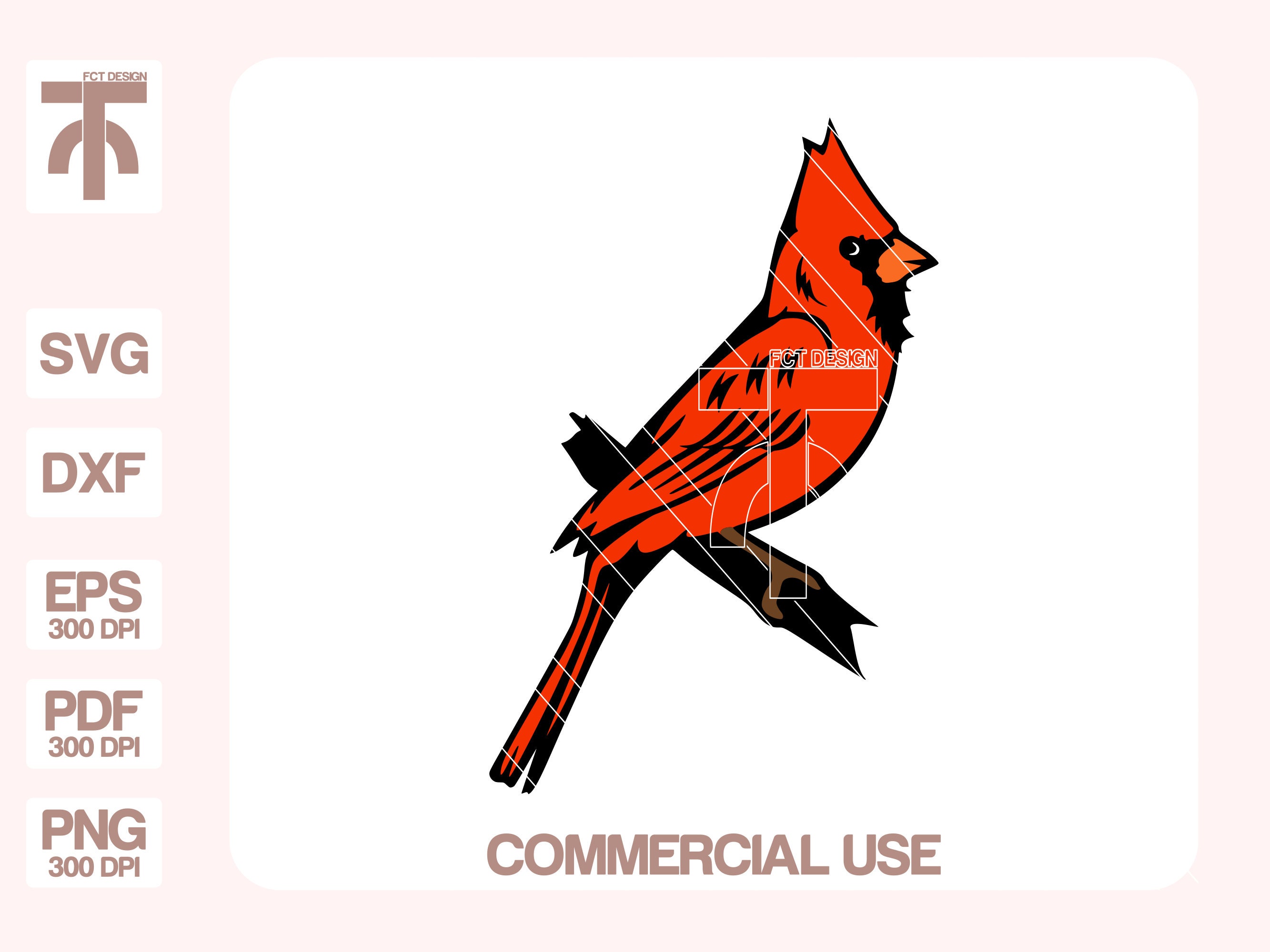 Cardinal Svg, Cardinal Clipart, Cardinal Bird Svg, Cardinal Silhouette ...