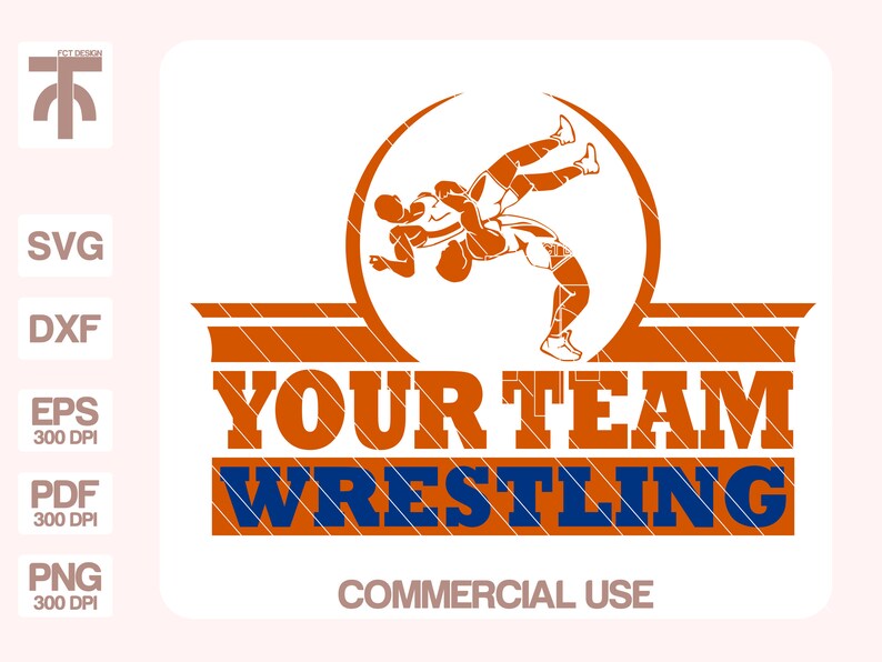 Wrestling Svg Wrestling Team Svg personalized Wrestling - Etsy
