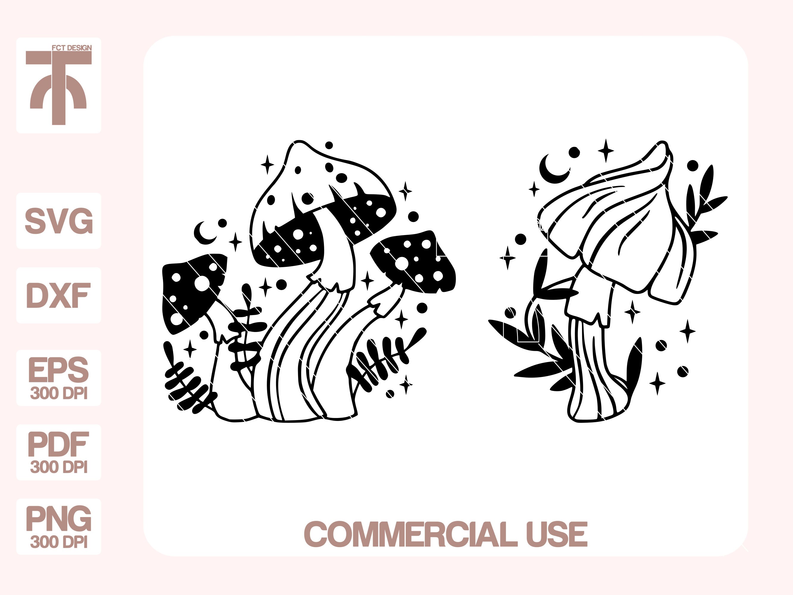 Mushroom Svg Mushroom Svg Bundle Magic Mushroom Svg - Etsy