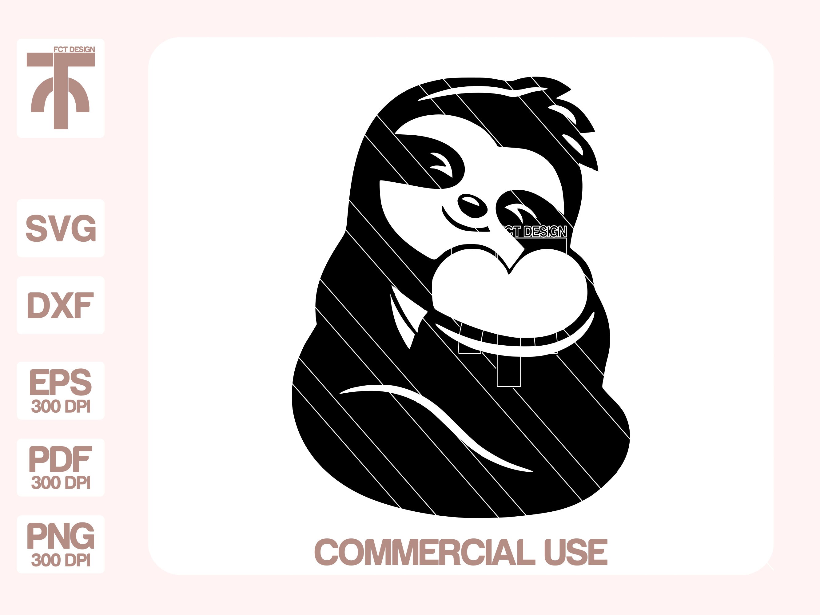 Sloth Svg Sloth Svg Bundle Sloth Silhouette Cute Sloth Svg - Etsy