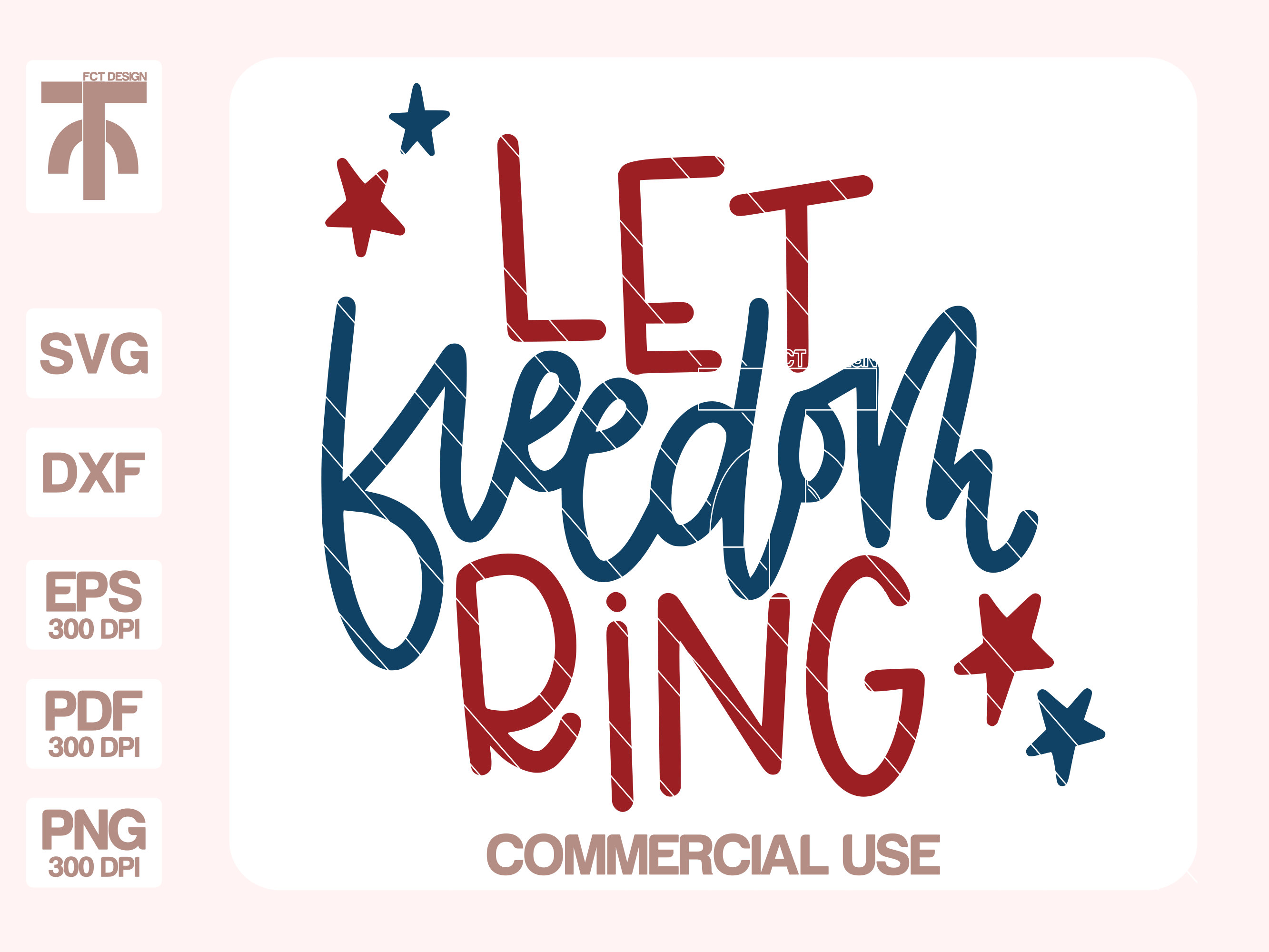 Let Freedom Ring Svg Bundle, America Svg, 4th of July Svg, Patriotic ...