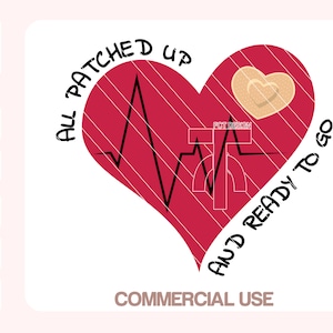 Heart Surgery Svg, Heart Surgery Gift, Heart Warrior Svg, Open Heart ...