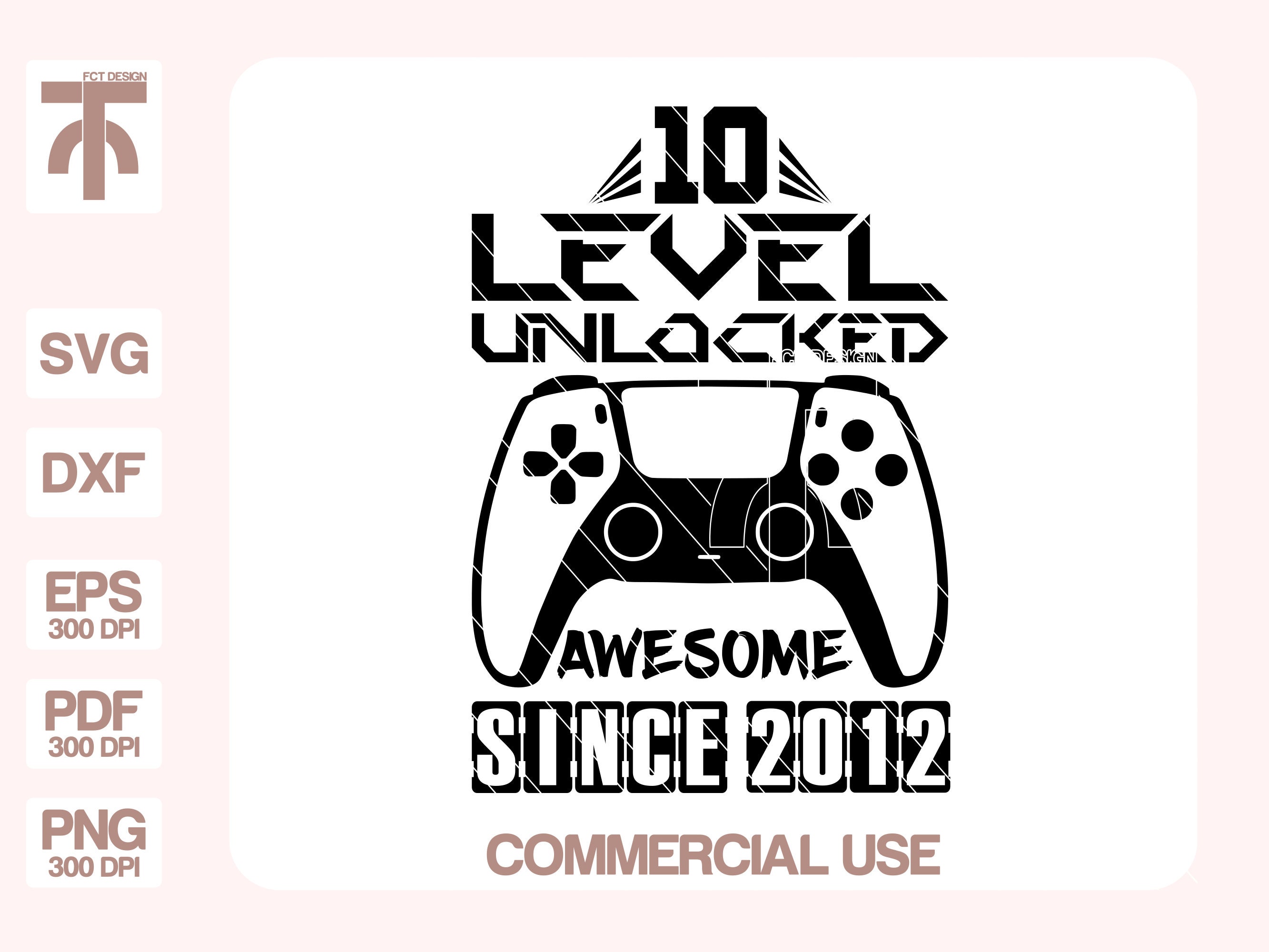 Level 10 Unlocked Svg Level personalized Unlocked - Etsy Australia