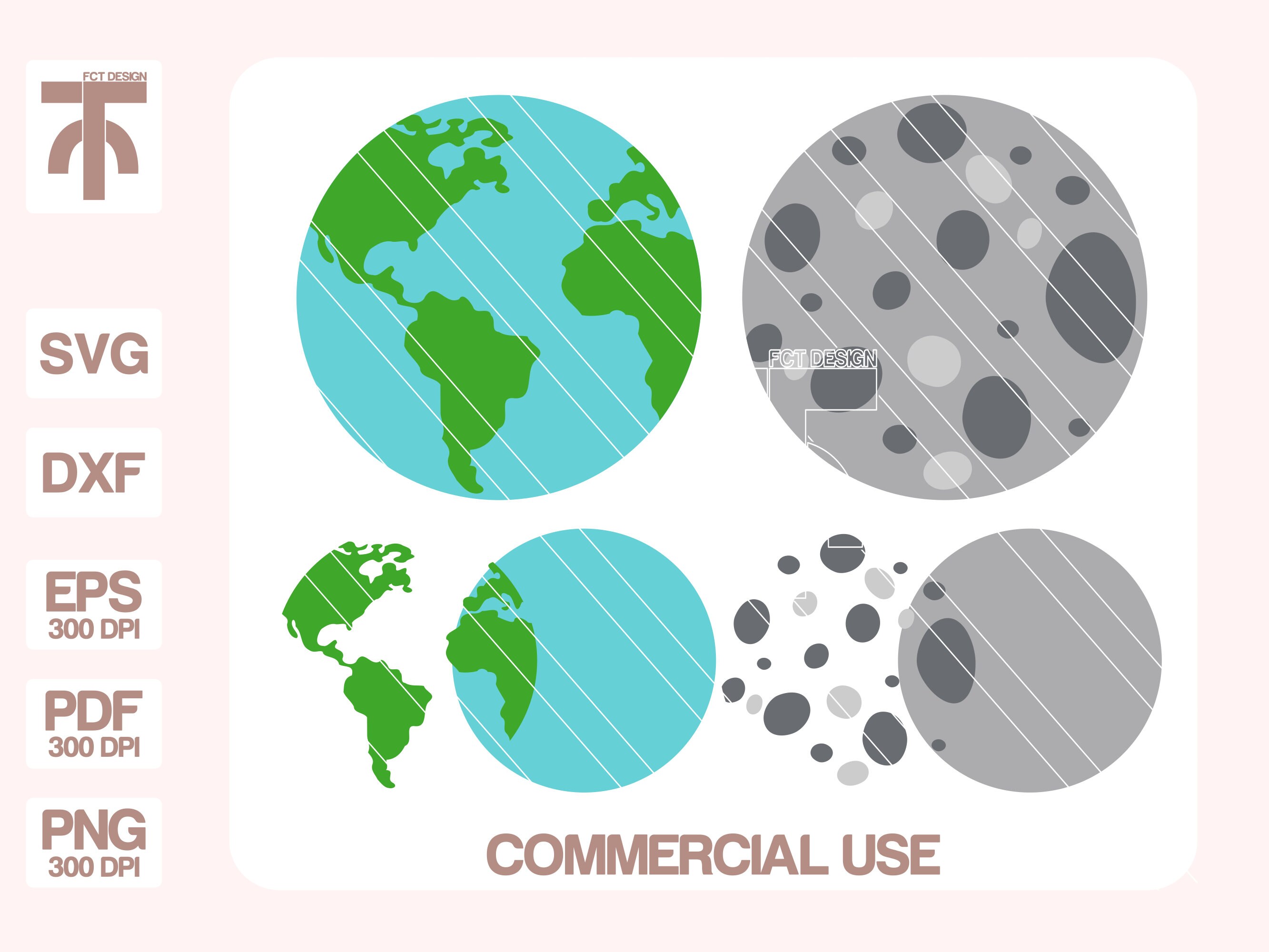 Solar System Svg Planets Svg Solar System Clipart Planets - Etsy