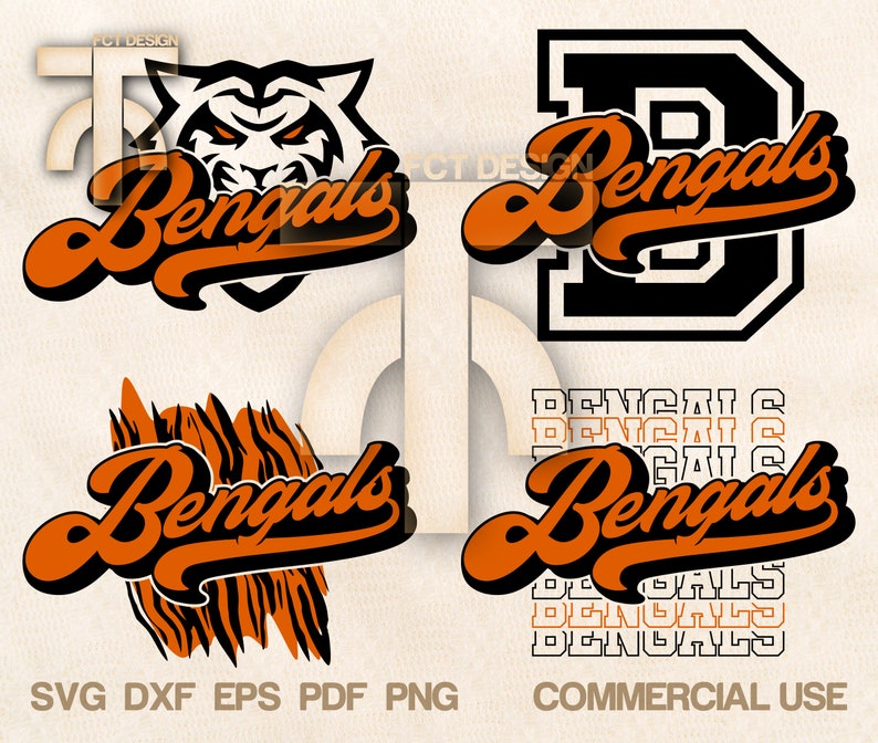 Bengals Svg Cheer Svg Bengals Football Svg Baseball Bengals - Etsy