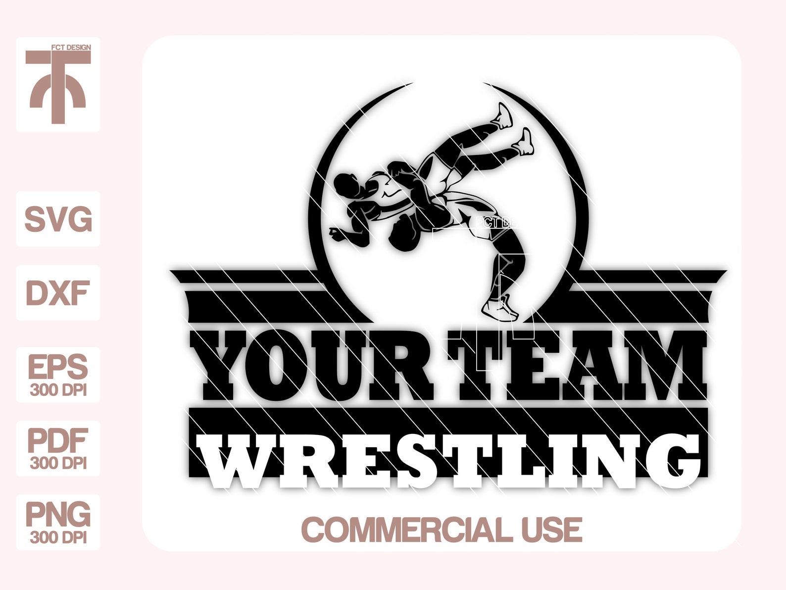 Wrestling Svg Wrestling Team Svg personalized Wrestling - Etsy