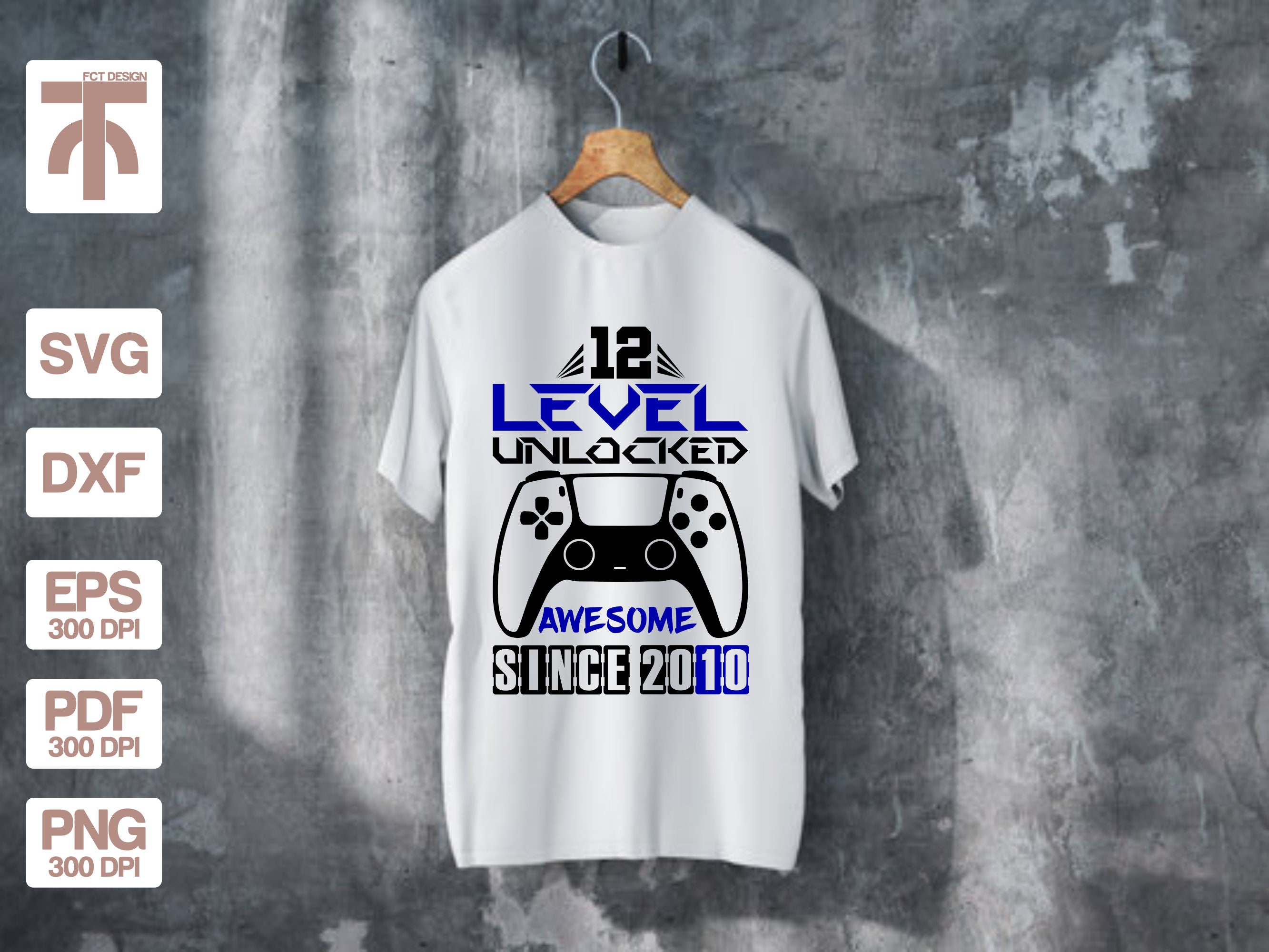 Level 10 Unlocked Svg, Level "personalized" Unlocked Svg, Gamer ...