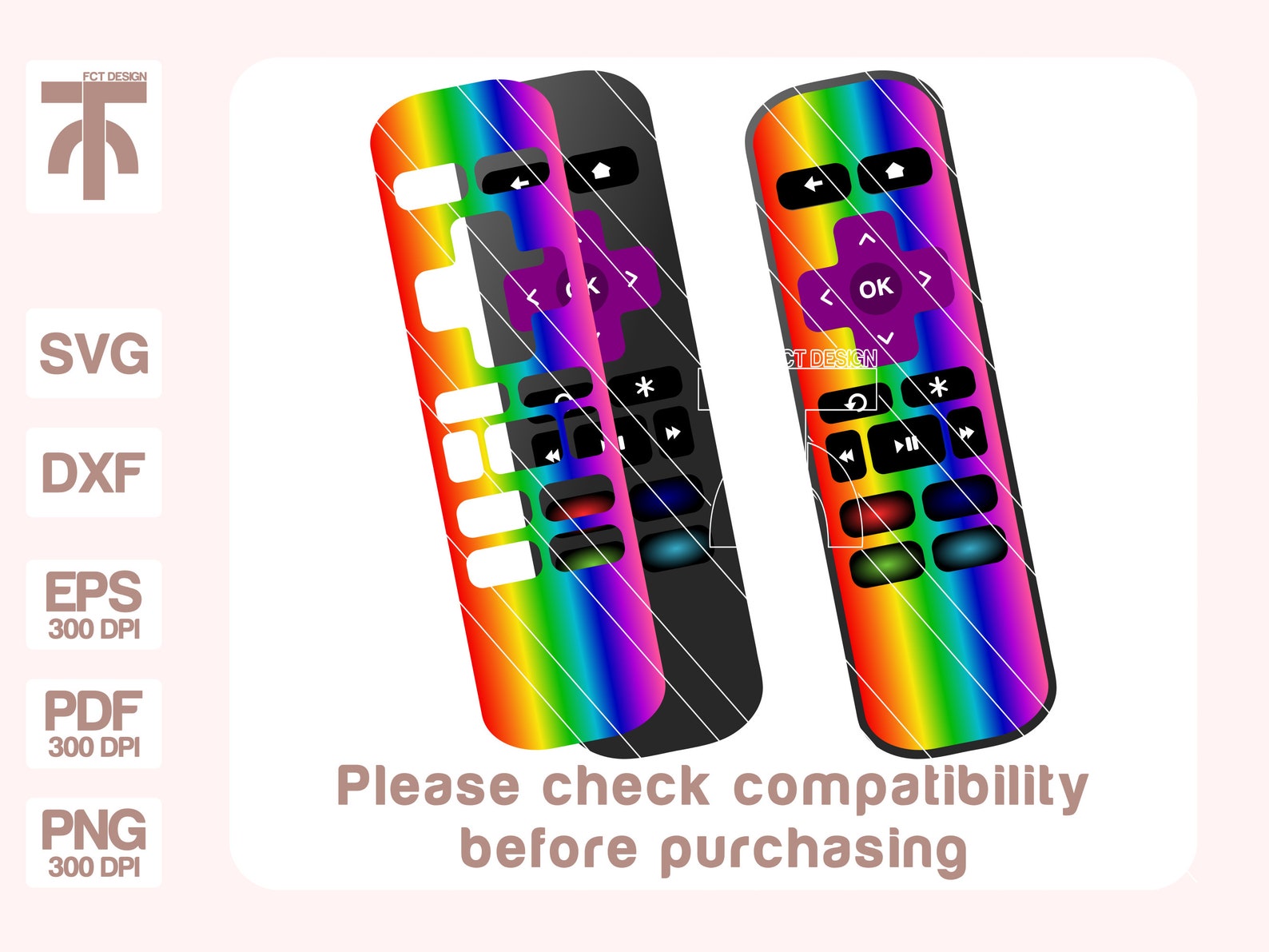 Roku Remote Skin Svg Remote Skin Cheetah Print Svg Roku | Etsy