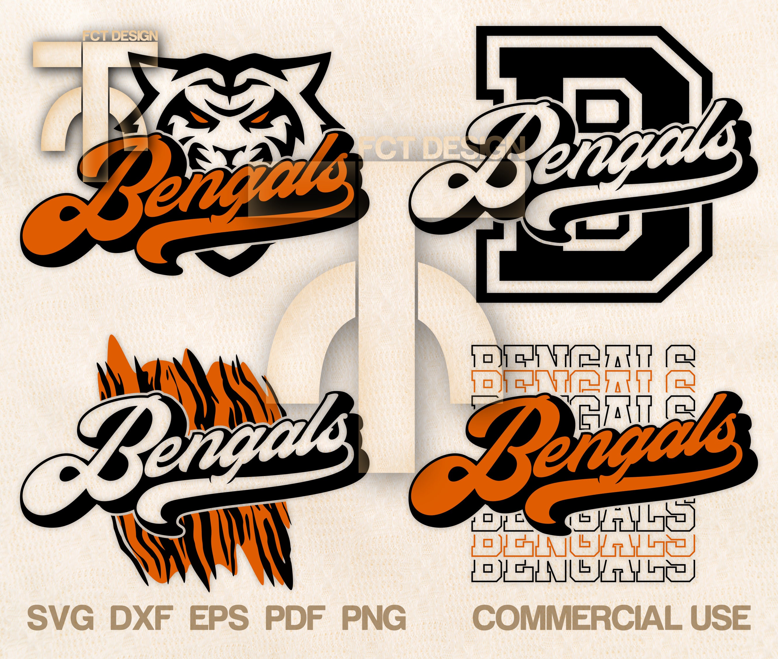 Bengals Svg Cheer Svg Bengals Football Svg Baseball Bengals Svg School ...