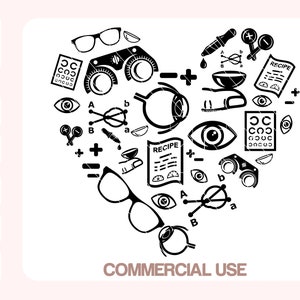 Optometry Svg, Optometry Heart Svg, Optometrist Svg, Glasses Svg ...