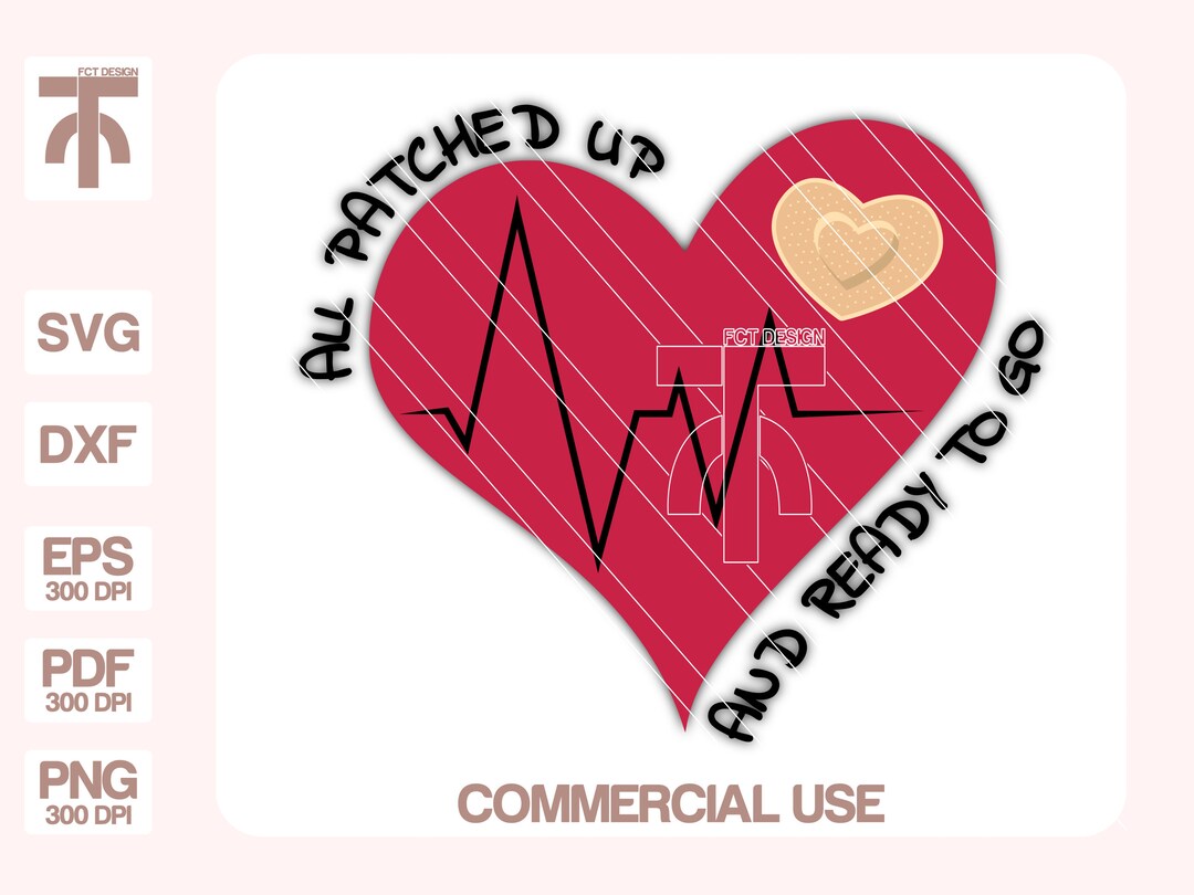 Heart Surgery Svg, Heart Surgery Gift, Heart Warrior Svg, Open Heart ...