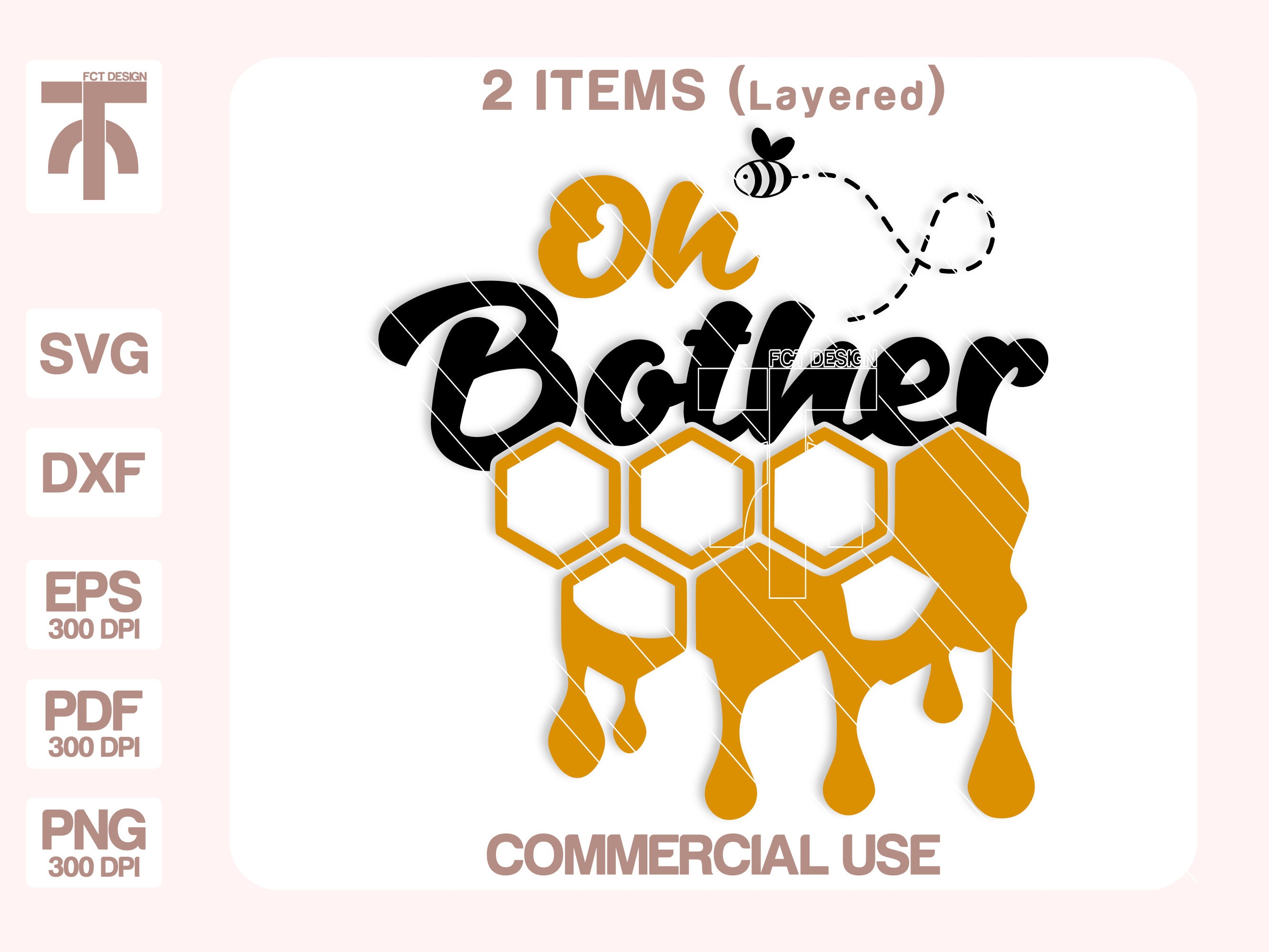 Oh Bother Svg, Oh Bother Png, Bee Svg, Oh Bother Decal, Cut Files for ...