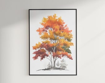 Mushroom Forest Digital Art - Etsy