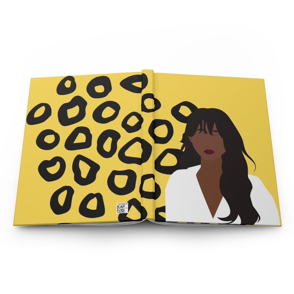 Matte Hardcover Journal for Black Women Gift for Women Cute - Etsy