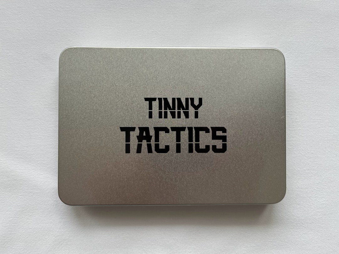 Tinny Tactics - Tiny Grimdark Tabletop Wargame in a Tin Box | Wh40k Gifts, Wargaming Gifts - Etsy