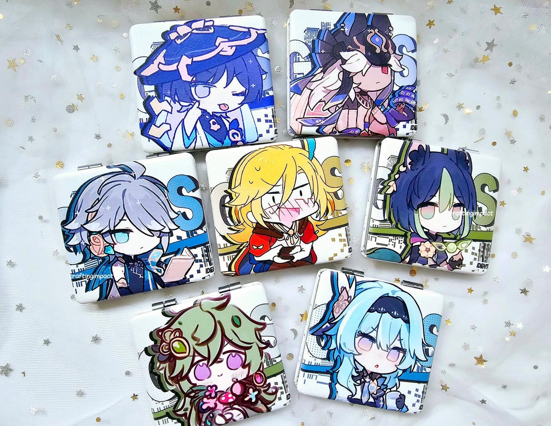 Genshin Impact Character Pocket Mirror Scaramouche Tighnari Alhaitham ...