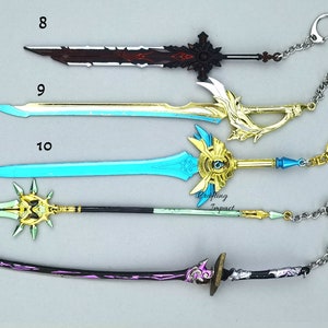 Genshin Impact Alloy Large Weapon Model 27 Styles Splendor of Tranquil ...