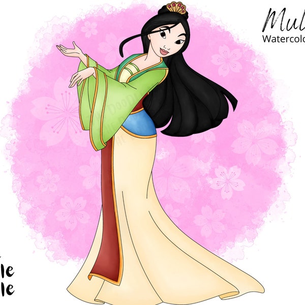 Princess Mulan - Etsy