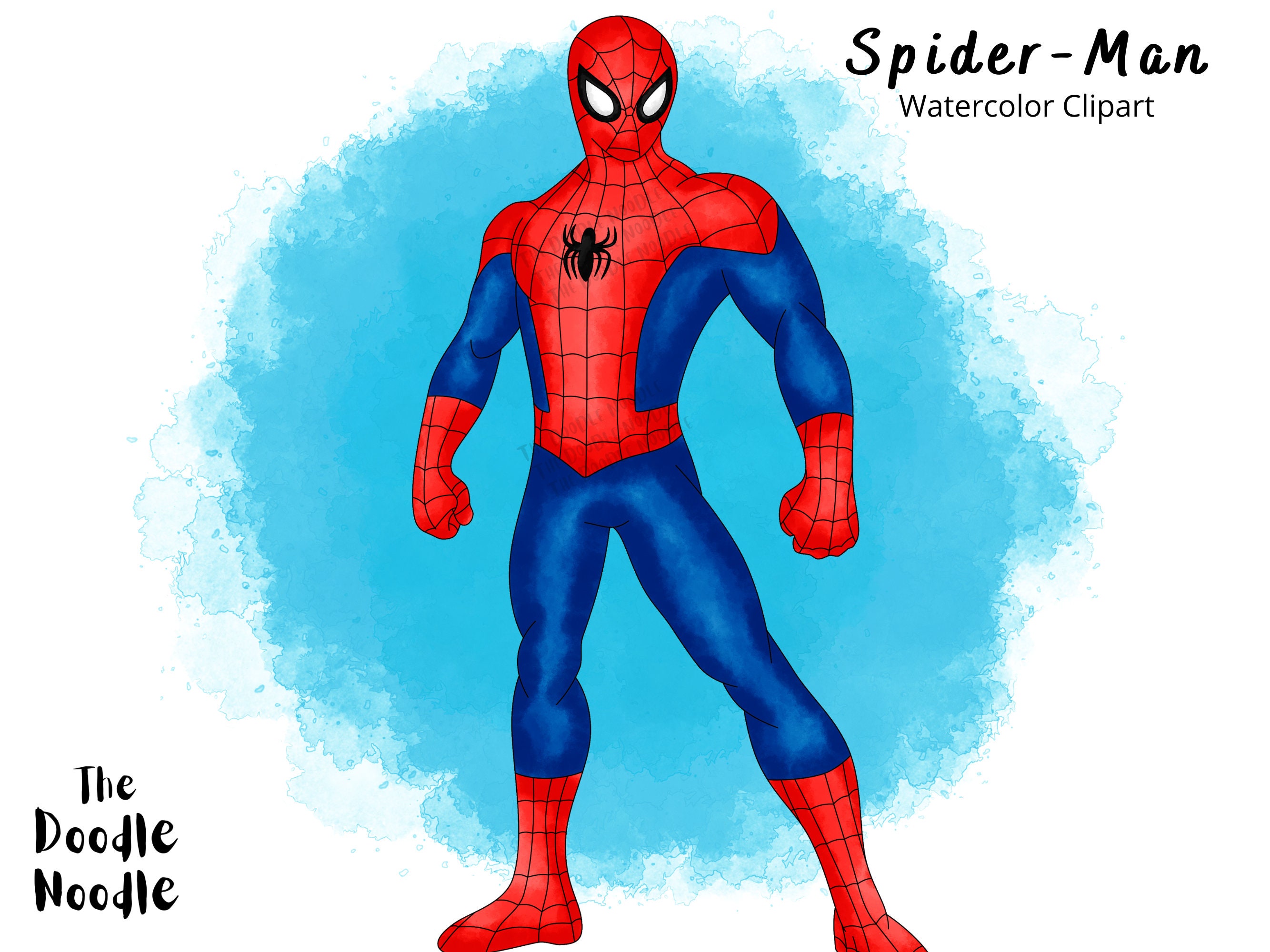 Spiderman Standing Up Straight