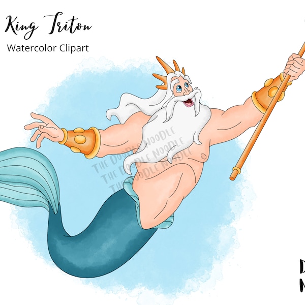 King Triton - Etsy