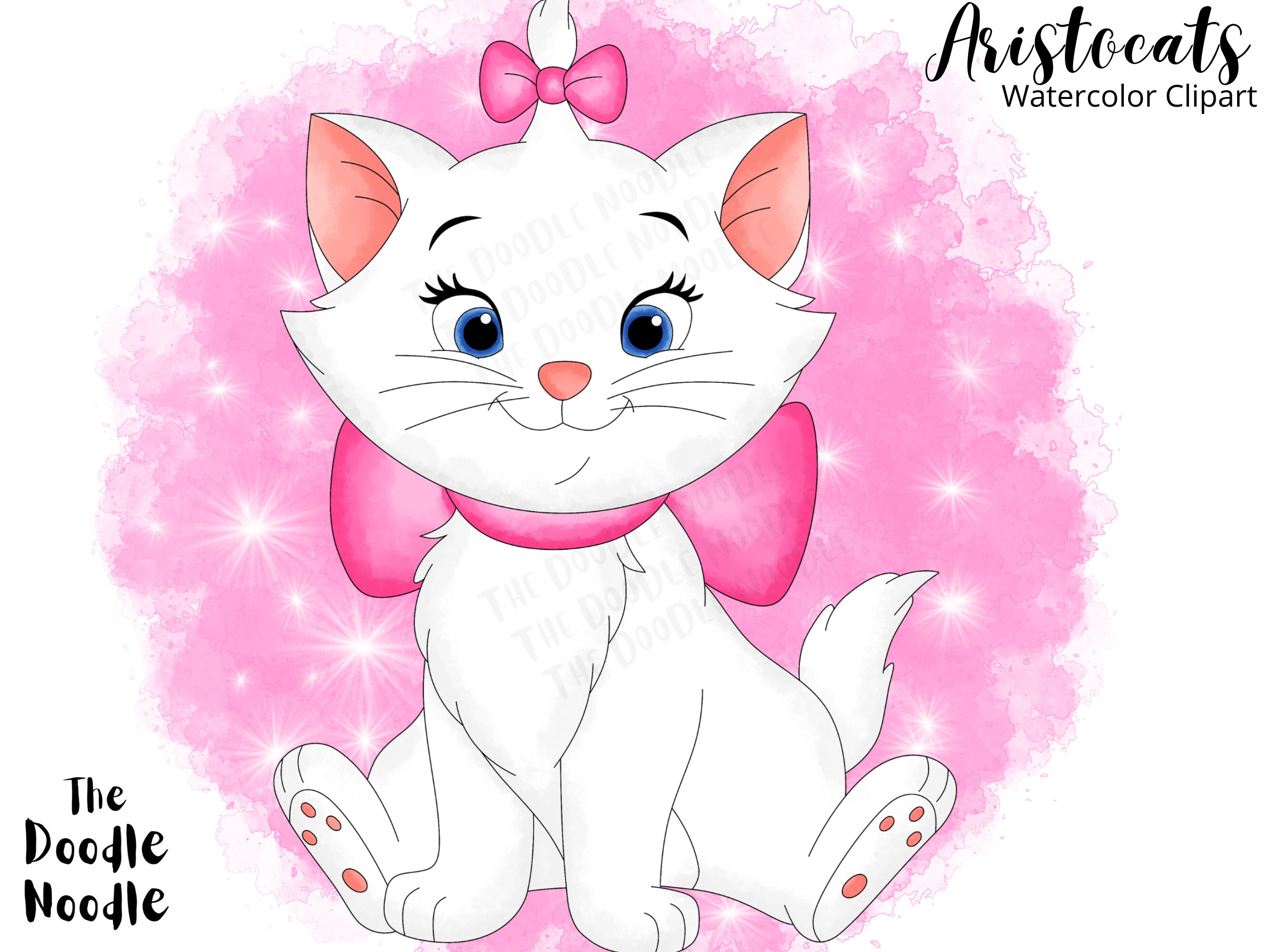 Aristocats Marie Drawing