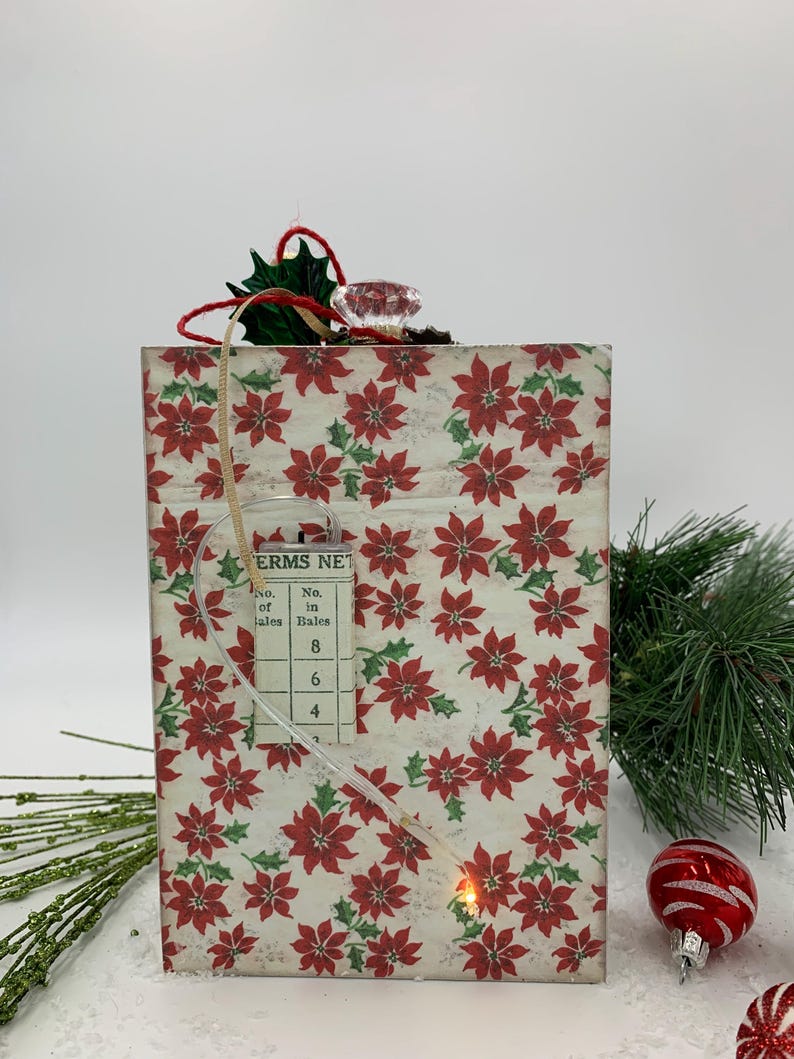 December 1939 Shadowbox, Merry Christmas Outdoors Vignette, Forest Time ...