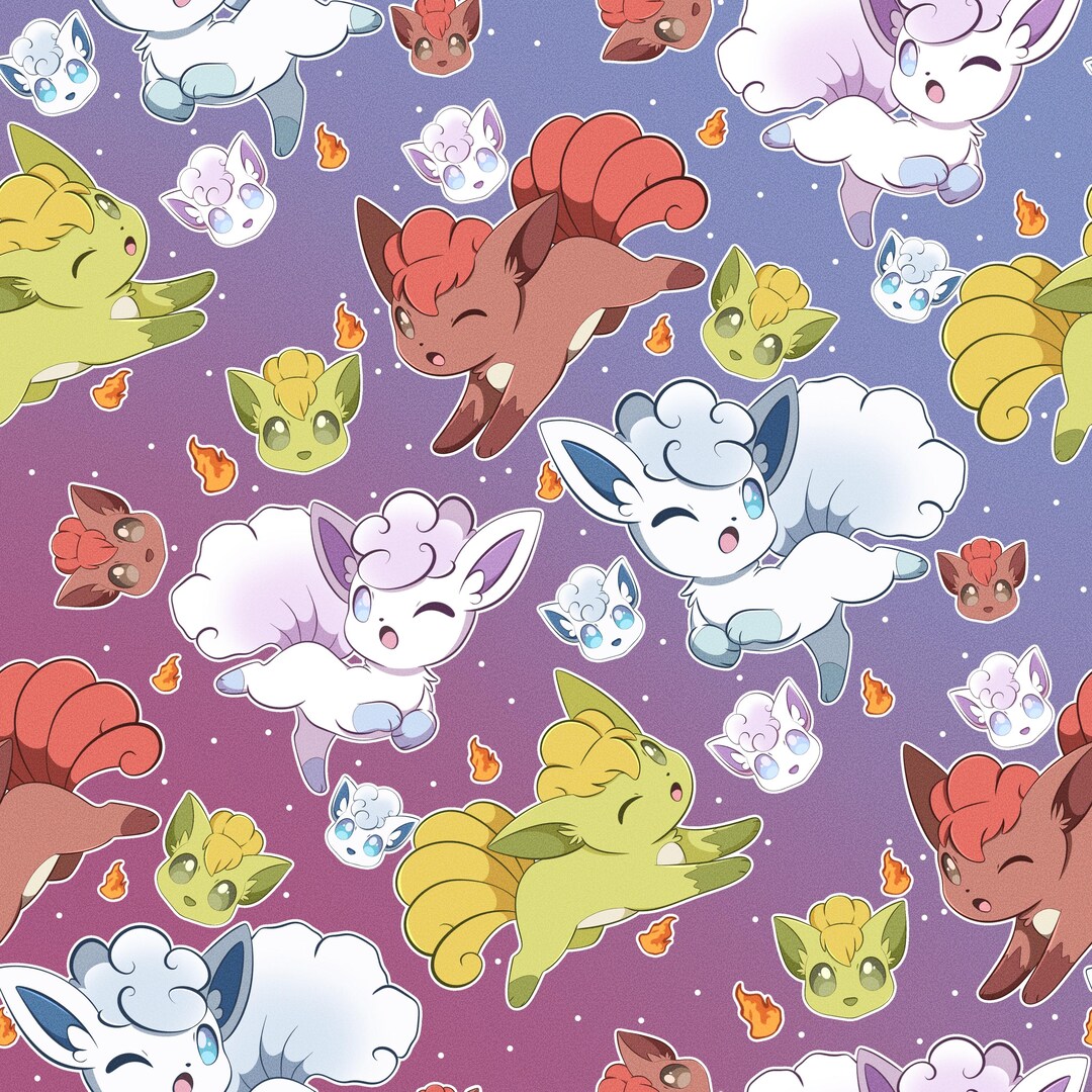 Vulpix Digital Download Pack - Etsy