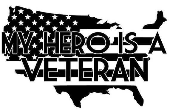 USA My Hero Veteran SVG | Etsy