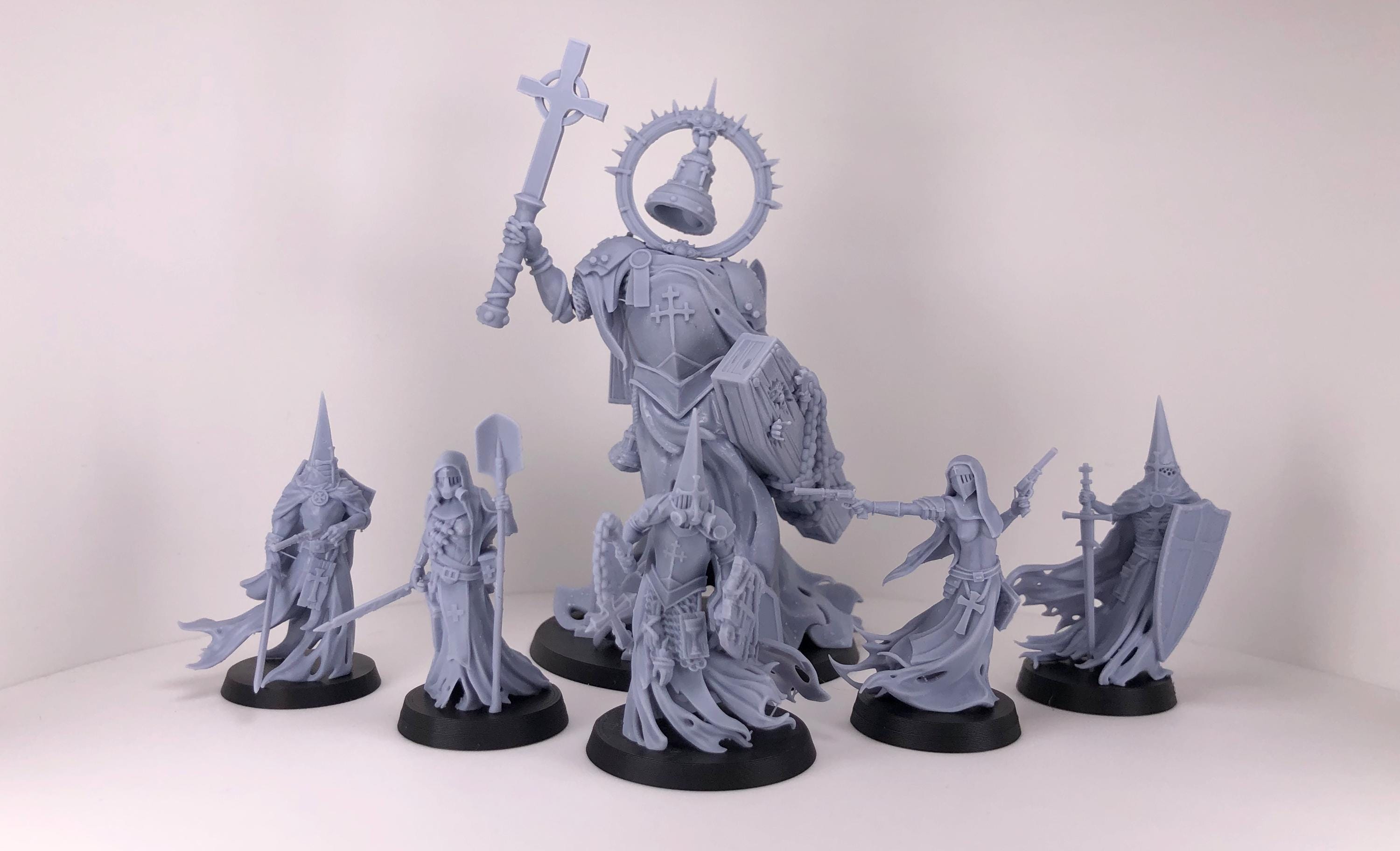 Trench Crusade - Wraith Pilgrims Warband FULL Set From Crab Miniatures ...