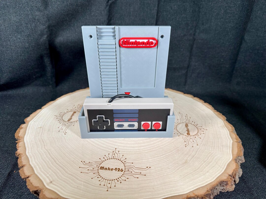 NES Controller Wall Mount. (original Corded Controller) Retro Gaming ...