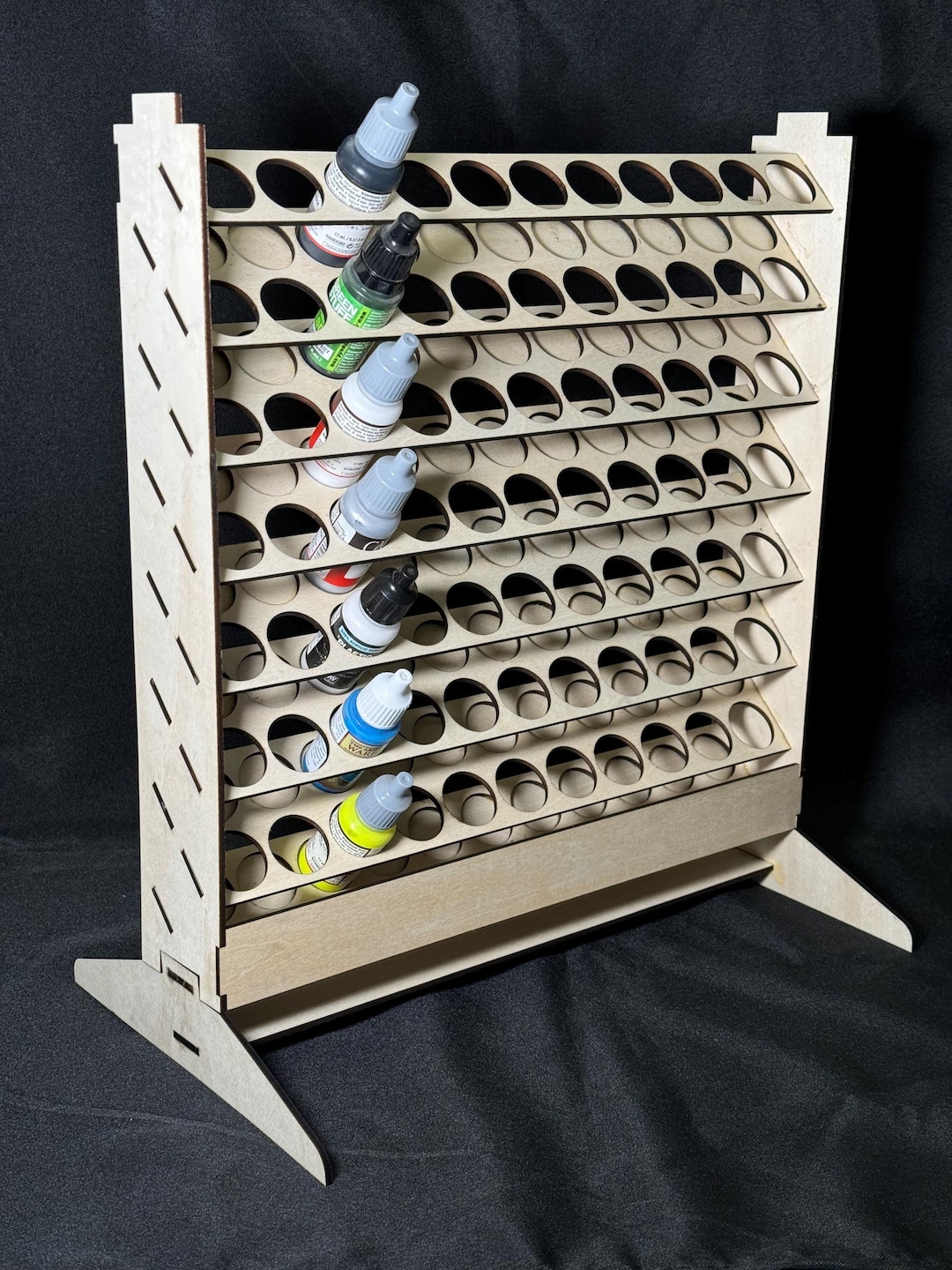 77 Bottle Paint Rack - Vallejo, Army Painter Etc. Not MDF! - Etsy