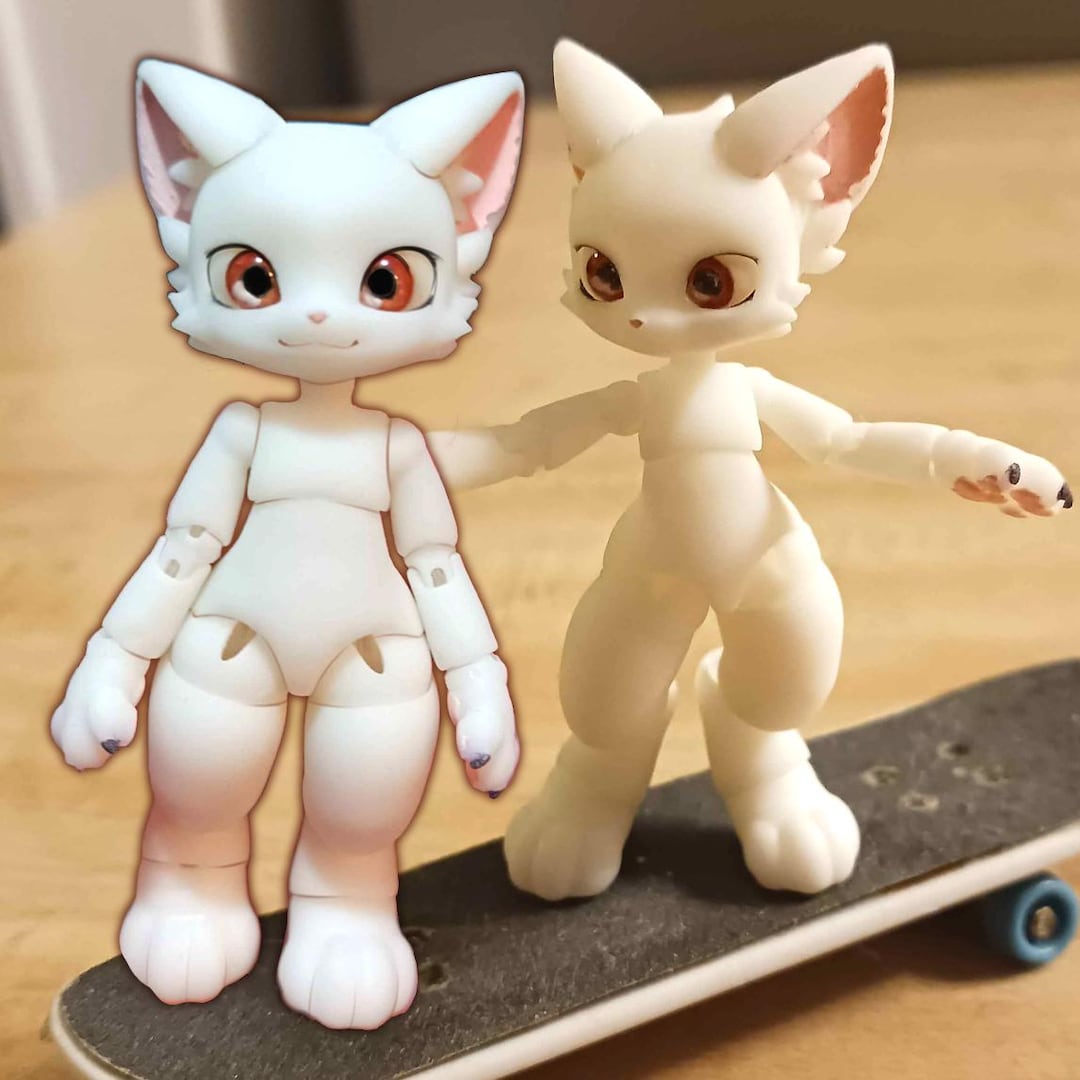 Kemono 1/6 Ball Jointed Doll: Kabbit Compatible 3D Model (download Link ...