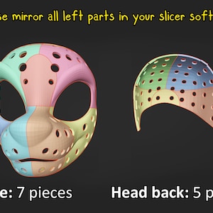 LUPINE Canine Fursuit Headbase: Toony 3D Printable Mask (digital ...