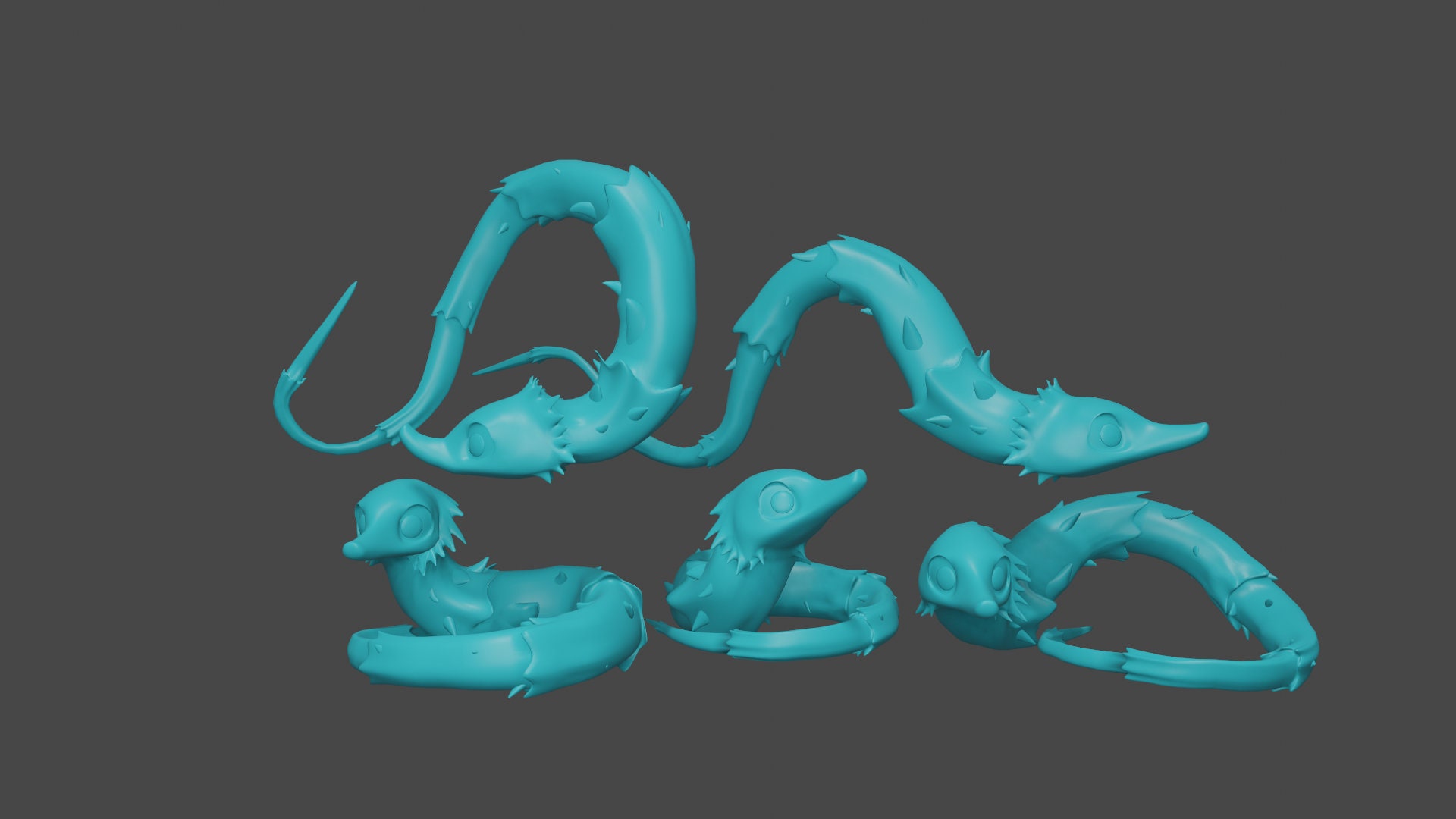 Fuzzy Worms 3D Print [DIGITAL FILES] - Etsy Australia