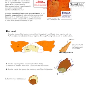 Buizel Sewing Pattern - Etsy