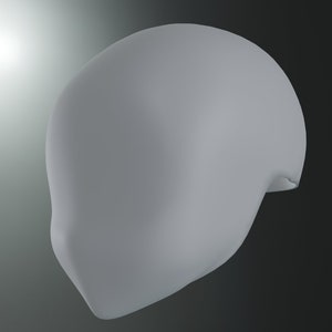 Ver. 1 - Kig Style Head Base | Animegao Kigurumi Cosplay Head - 3D ...