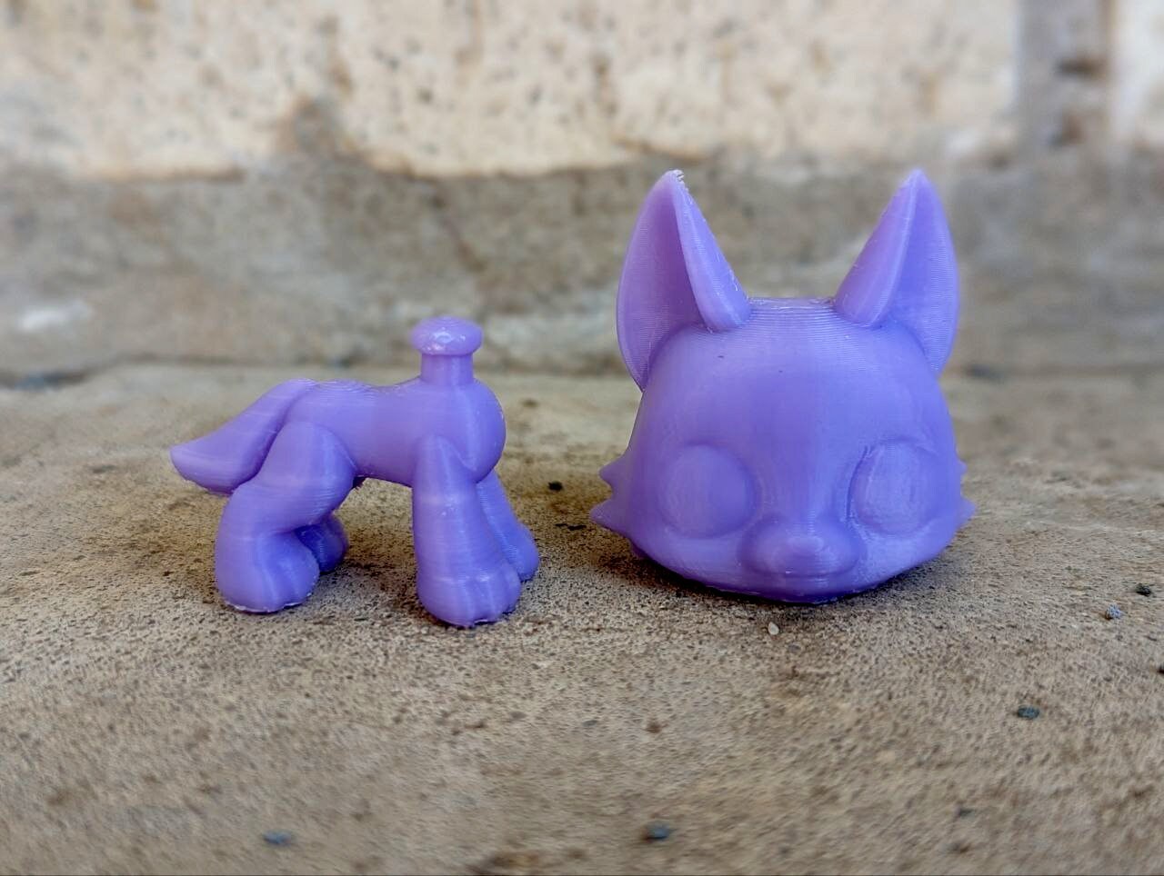 Bobble Head Pet 3D Print File DOWNLOAD ONLY - Pointy Eared Canine/wolf ...