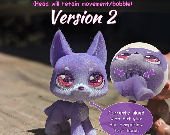 Littlest Pet Shop Authentic LPS Timber Wolf 2141 / Vintage Hasbro - Etsy