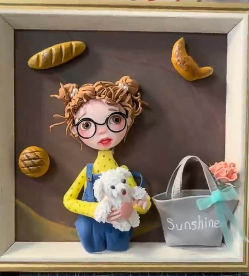 Personalised Art Gift From Your Photo, Portrait Present for Family ...