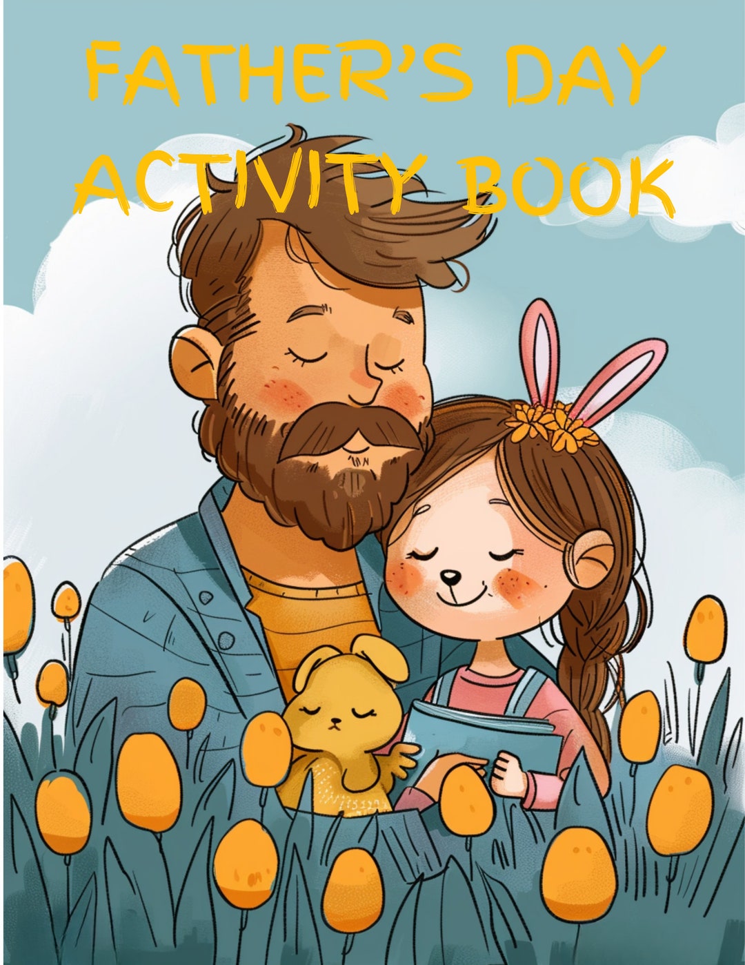 Father’s Day Activity Book - Etsy