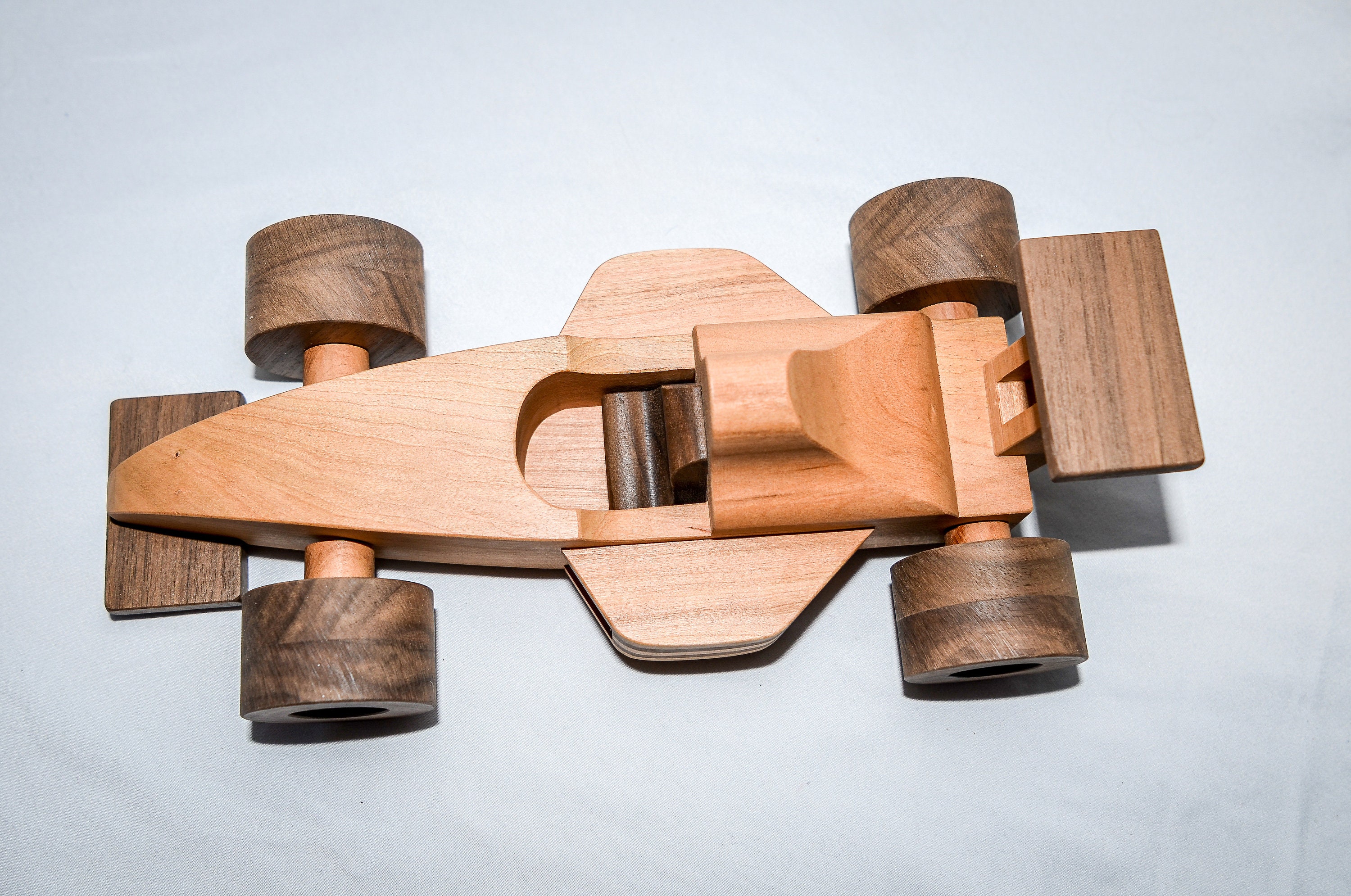 Custom Handmade Wooden Formula One Race Car Toy Race Car Collector's ...