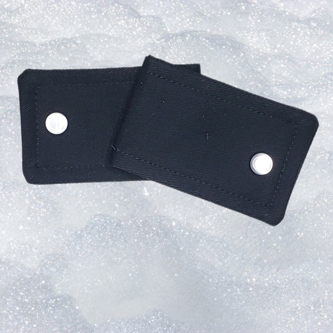 Black Pup Cuffs With Choice of Button Furbulous, Tuxedo, Custom, Pet ...