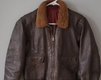 1960s Flight Jacket | Etsy