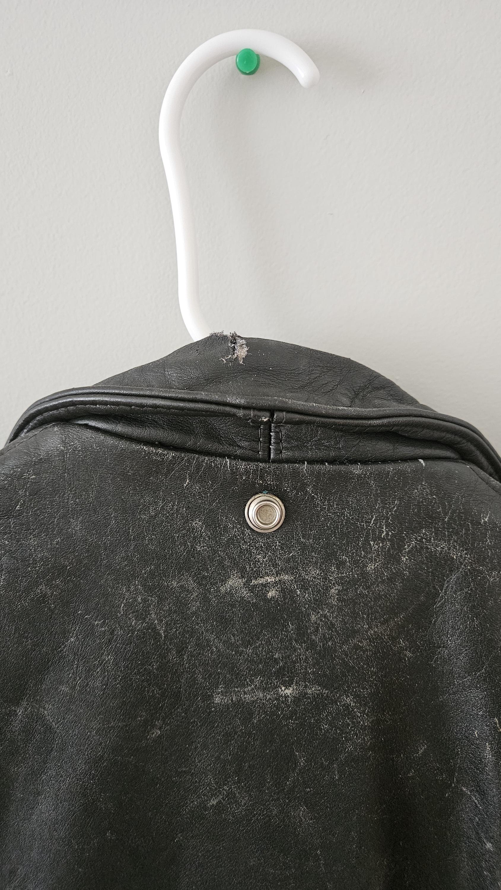 Vintage 1970s Schott Perfecto Leather Motorcycle Jacket Size 36 Small ...