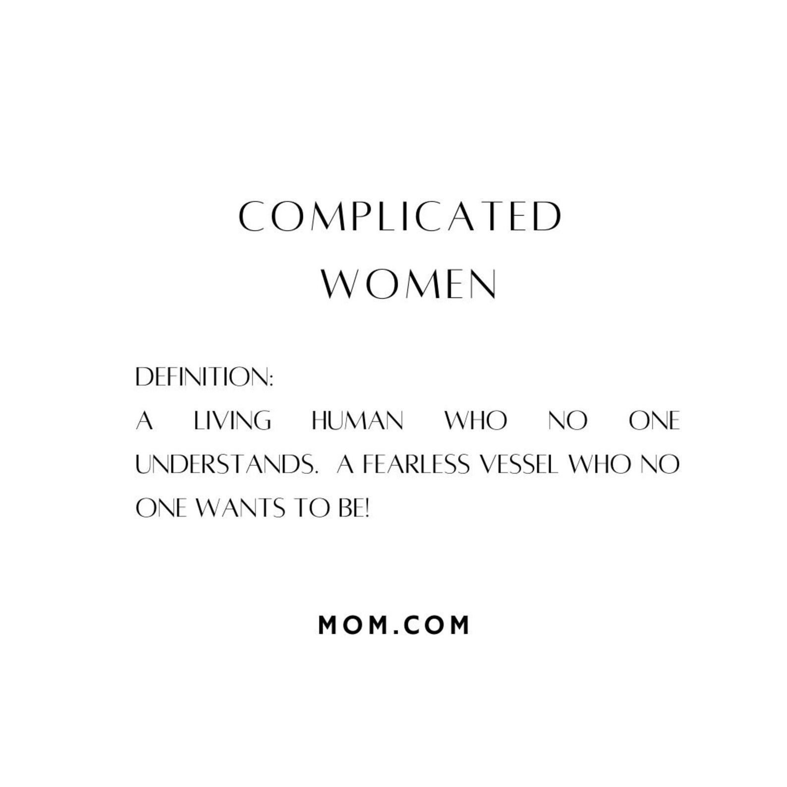 Complicated Women Collection Series POD Digital Prints Sweaters ...