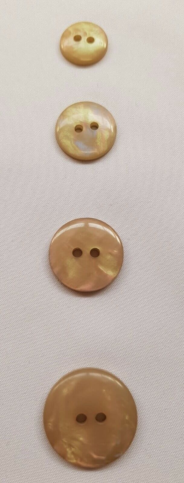 2 Hole Iridescent Flat Buttons 13mm 15mm 18mm 20mmperfect for - Etsy UK