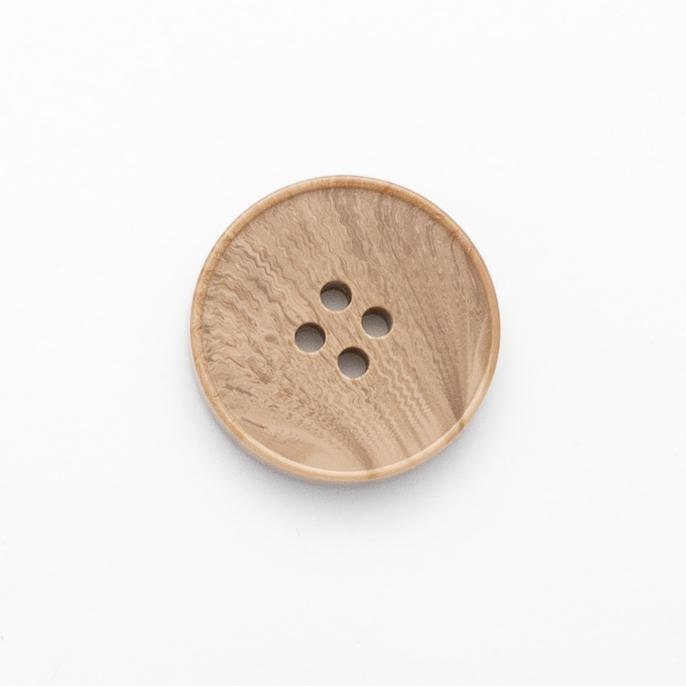 4 Hole Wood Effect Plastic Buttons 4 Design 15mm, 20mm and 23mm Sewing ...