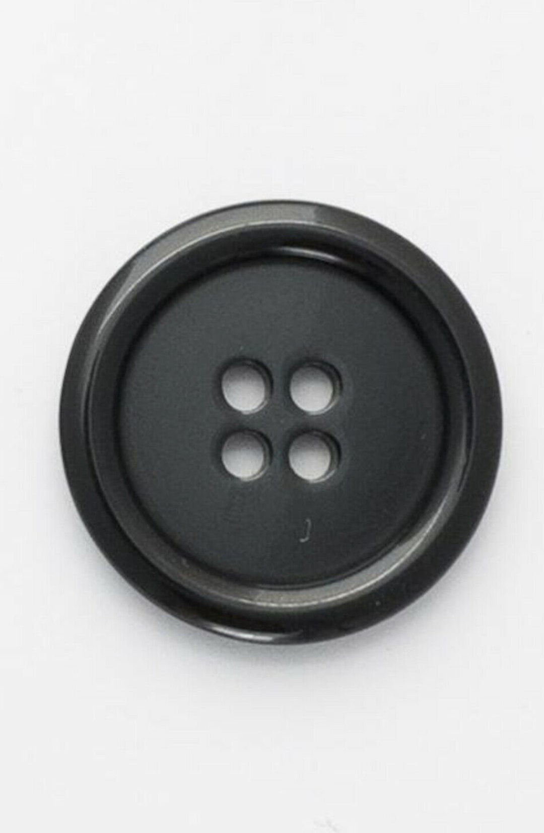 4 Hole Flat Coat Button Black 34mm & 38mm Jacket Cardigan Craft Suit ...